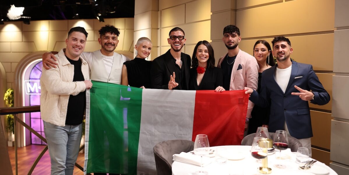 Simone found out he was expecting a baby while filming MKR 2024