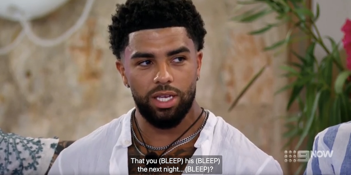 Love Island Australia: Dylan's Movie Night comment to Sophie