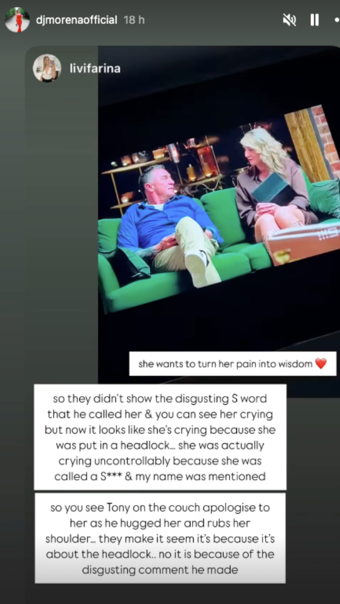 MAFS' Morena left shocked by Tony's baby bombshell