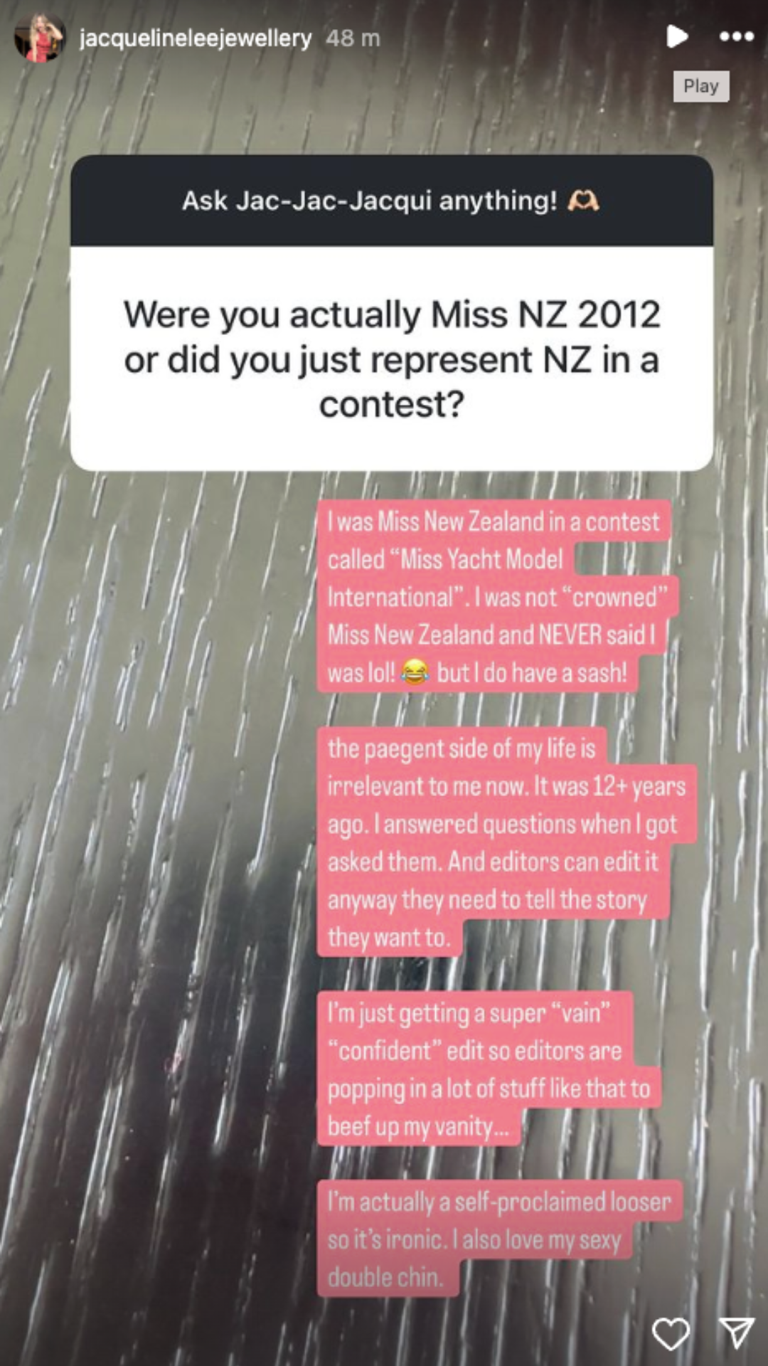 Was MAFS' Jacqui Burfoot really Miss New Zealand? Not quite