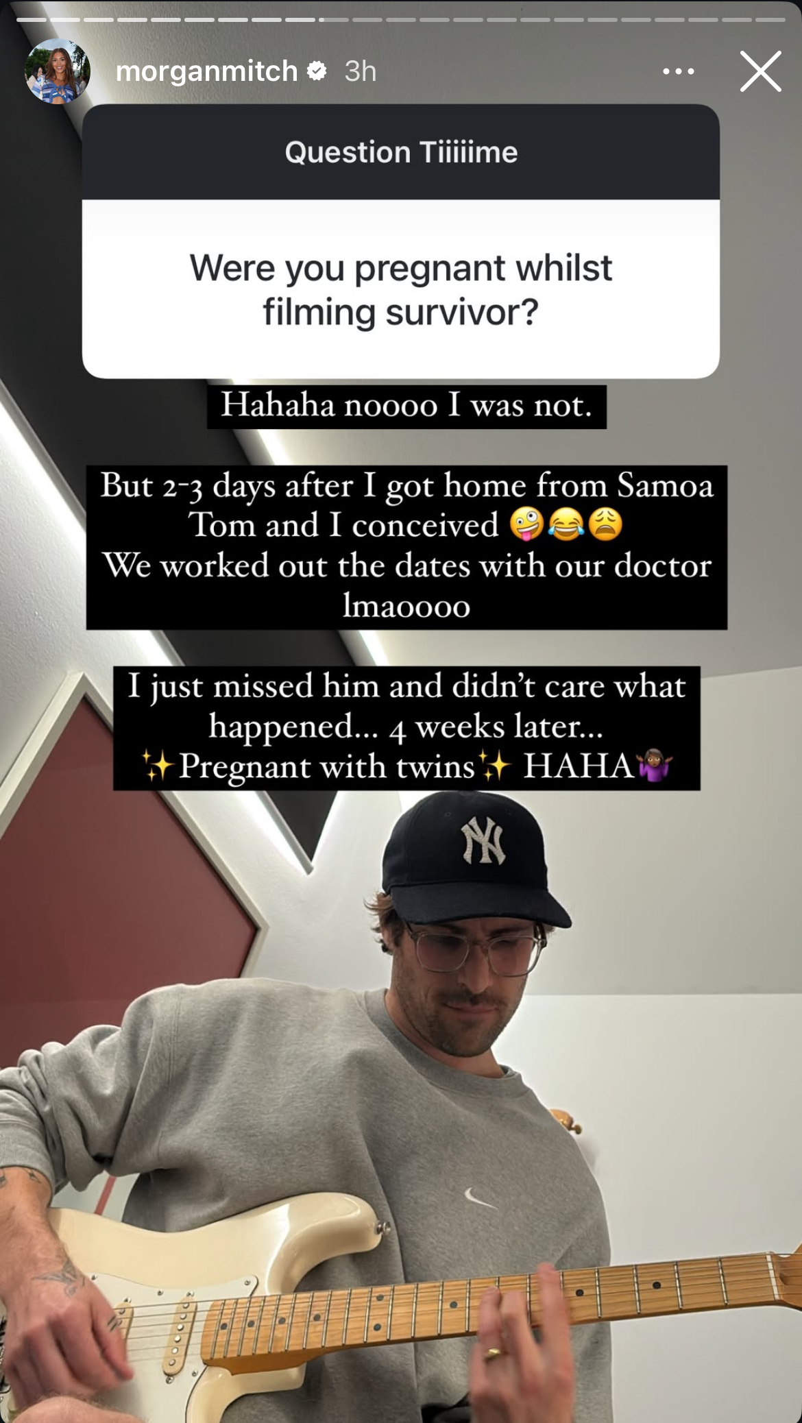 Australian Survivor 2025's Morgan Mitchell has welcomed twin girls