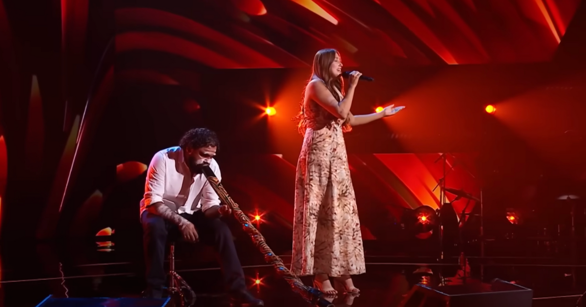 The Voice contestant wows coaches in world-first