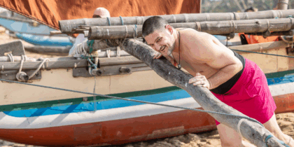 The Amazing Race exit: Brendan Fevola & Leni reveal medical issue